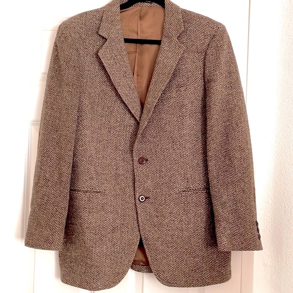 ADAMS ROW RICHMAN | Suits & Blazers | Tweed Wool Mens Blazer Excellent ...